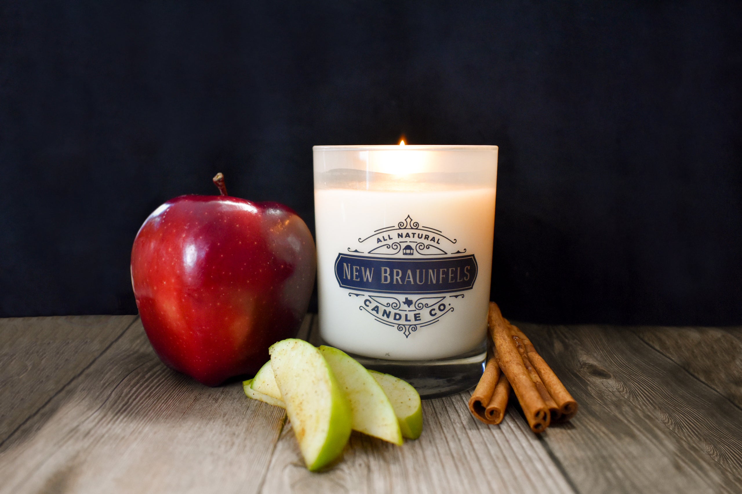 Apple Jack and Peel Candle | New Braunfels Candle Company
