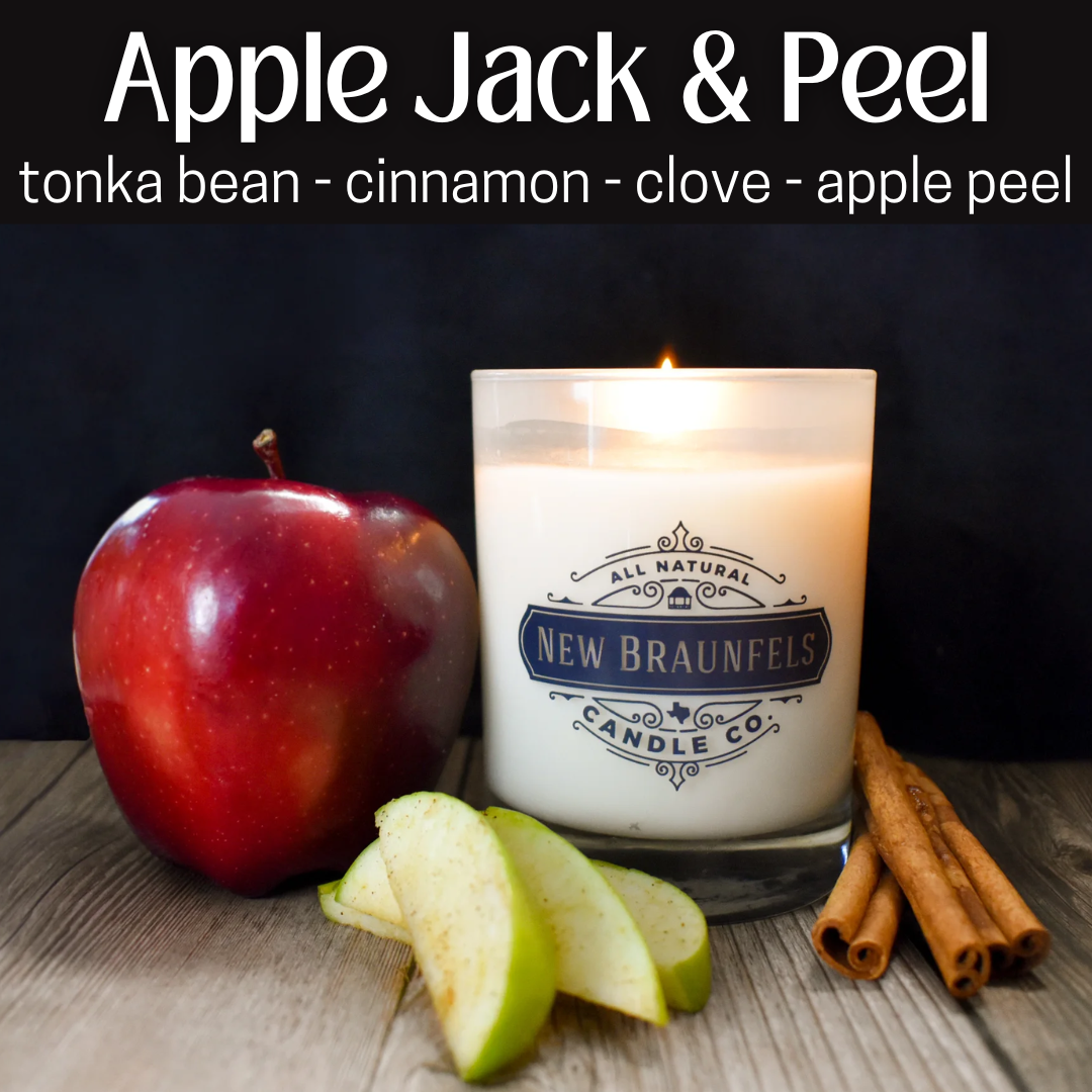Apple Jack and Peel Candle | New Braunfels Candle Company